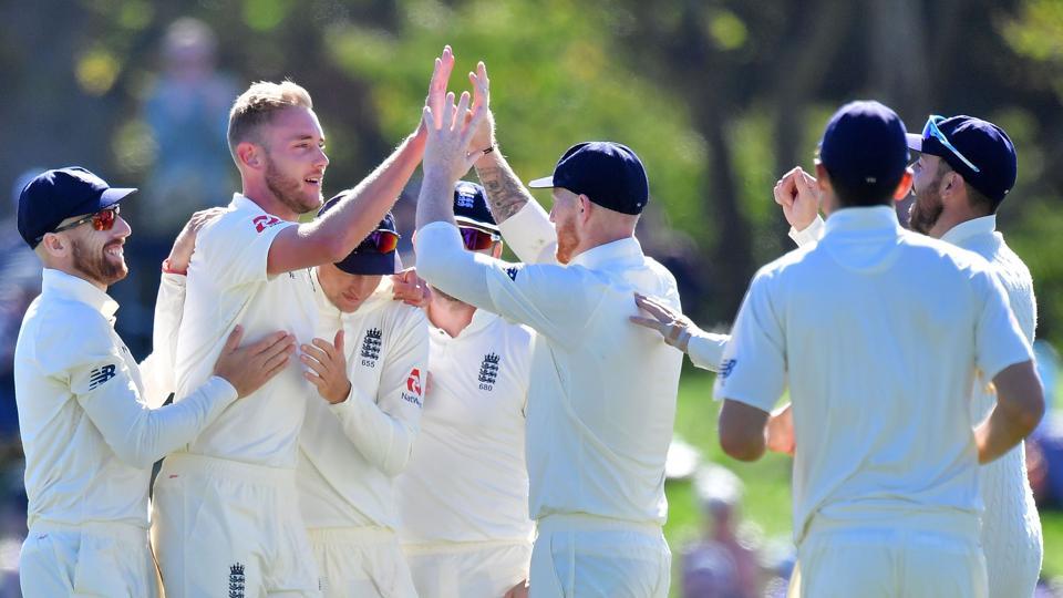 Stuart Broad six wickets, James Vince and Mark Stoneman 50s boost ...