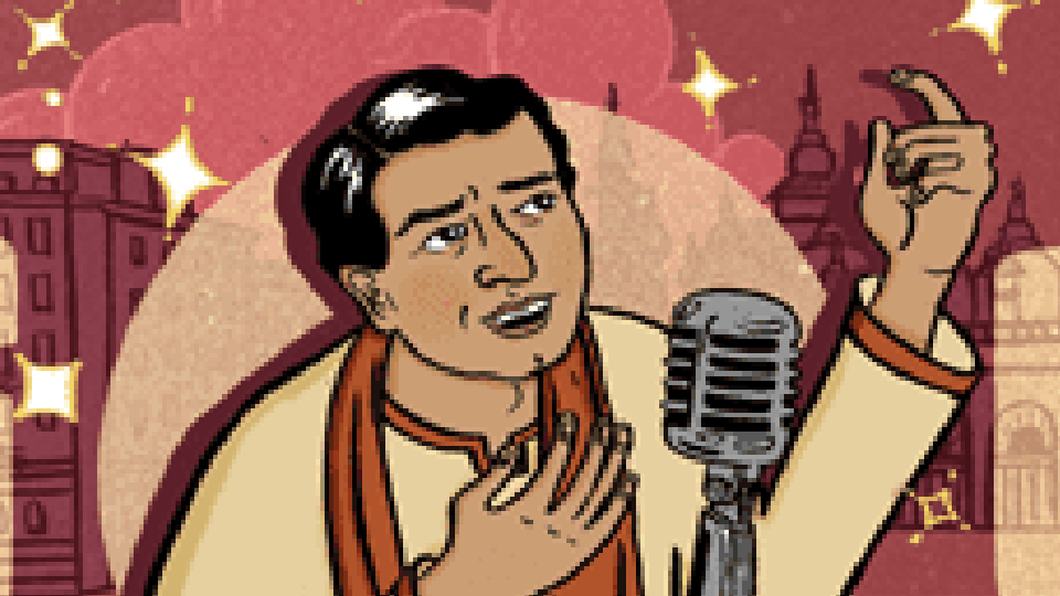 Google doodle celebrates India’s 1st superstar KL Saigal | Bollywood