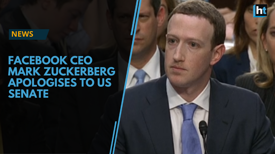 Facebook CEO Mark Zuckerberg apologises to US Senate | Hindustan Times