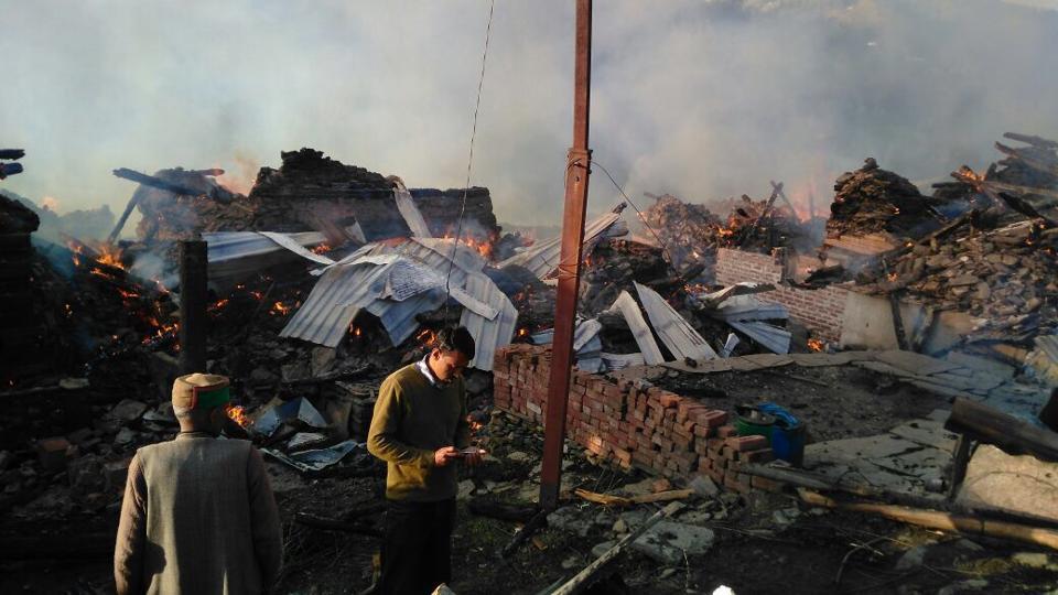 Over 40 houses gutted in Shimla village fire, no casualties reported ...