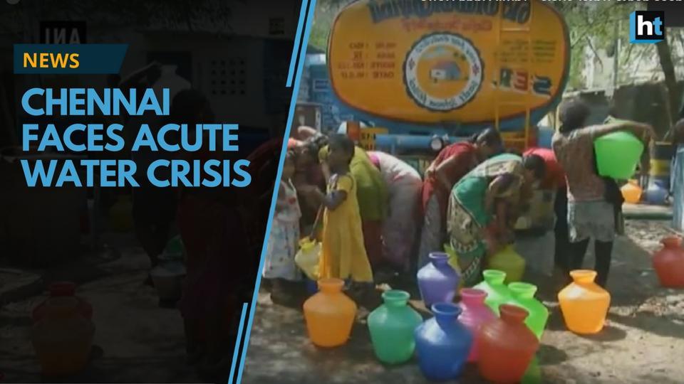 Severe water crisis hits Chennai | Hindustan Times