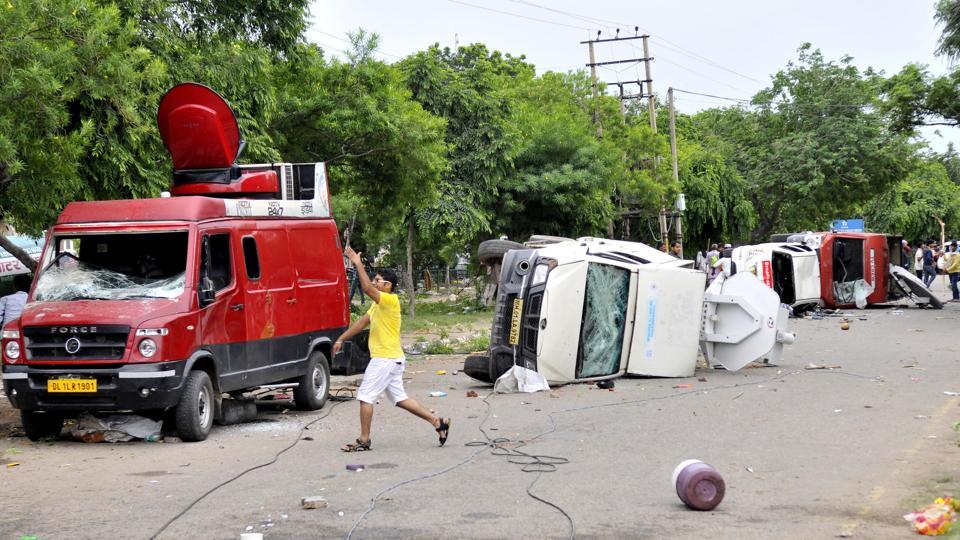 Panchkula dera violence: Six acquitted of rioting in first case to be ...