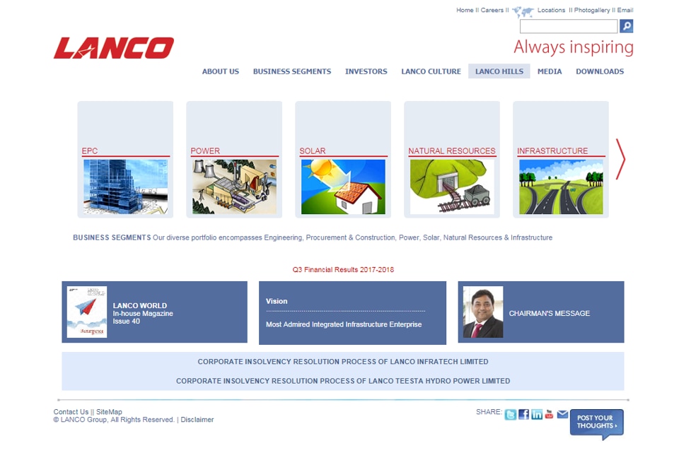 Lanco Infratech to file for potential liquidation | Hindustan Times