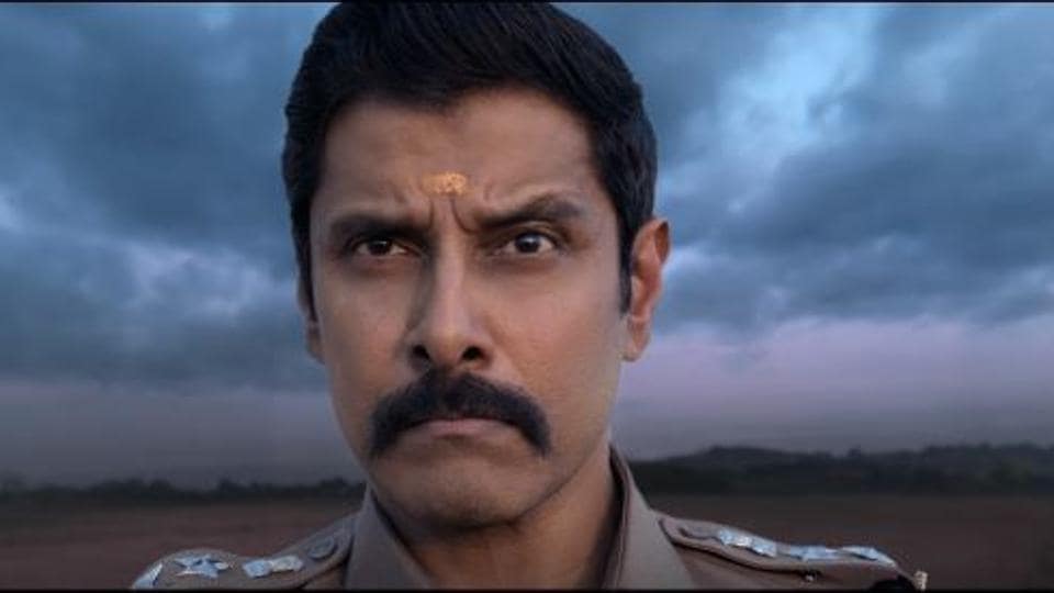 Saamy Square motion poster released, story to unfold at the national ...