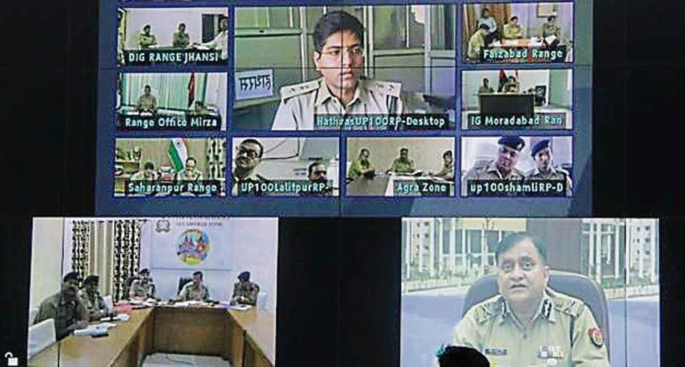 UP DGP launches video con system, directs officials to maintain peace ...