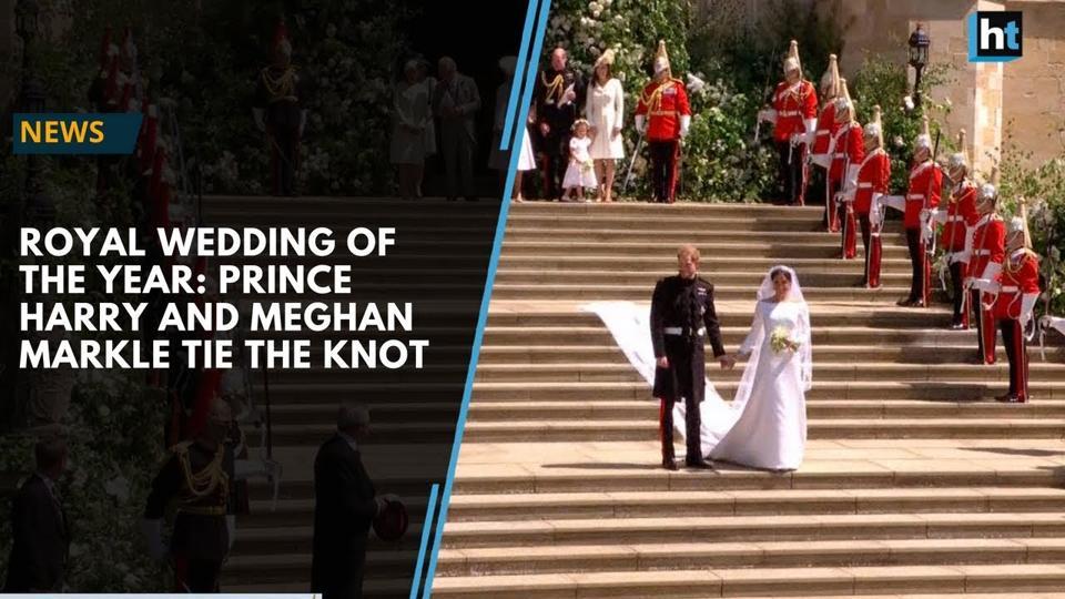 Royal Wedding of the year: Prince Harry and Meghan Markle tie the knot ...