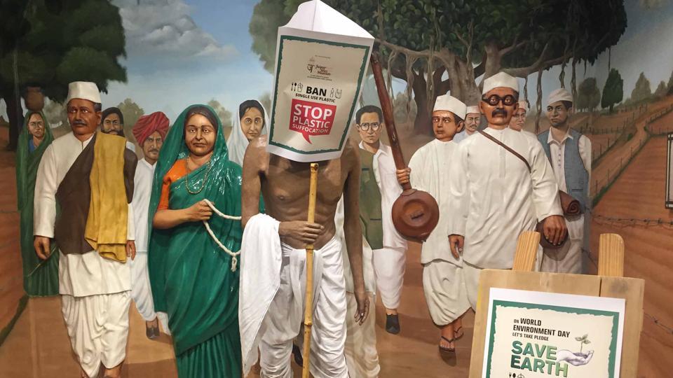 Wax museum covers faces of statues with bags to urge tourists to go ...