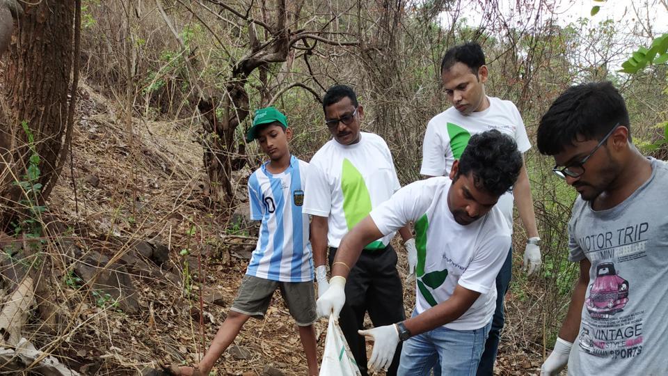 600kg trash removed from waterfall near Mumbai in clean-up drive ...