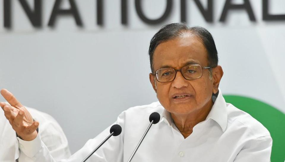 P Chidambaram appears before ED for second time in Aircel-Maxis case ...