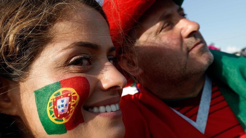 Portugal fans watch Ronaldo slam FIFA World Cup hat-trick | Hindustan Times