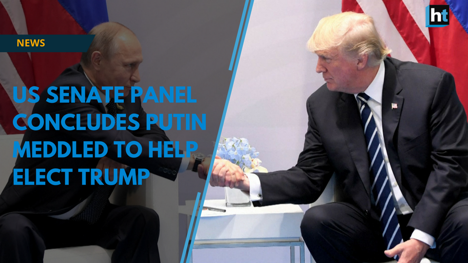 US senate panel concludes Putin meddled to help elect Trump | Hindustan ...