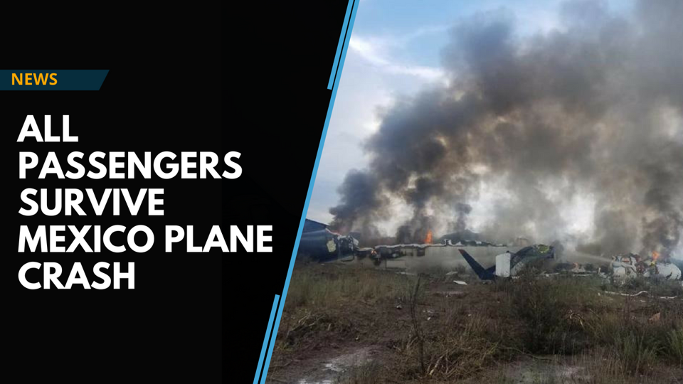 All 101 passengers survive Mexico plane crash | Hindustan Times