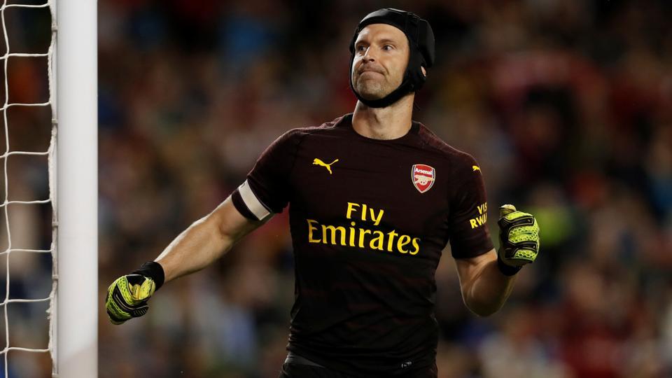 Petr Cech shines as Arsenal beat Chelsea on penalties in pre-season ...