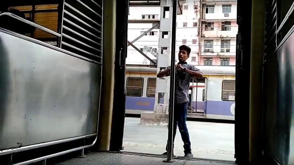 Kiki challenge: Man moves along Mumbai local, Central Railway orders ...