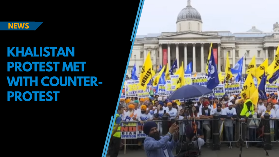 Over 3,000 Khalistani protestors met with counter-protests in London ...
