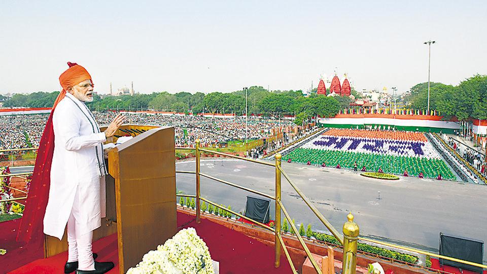 Modi’s Independence Day speech focused as much on achievements as on ...