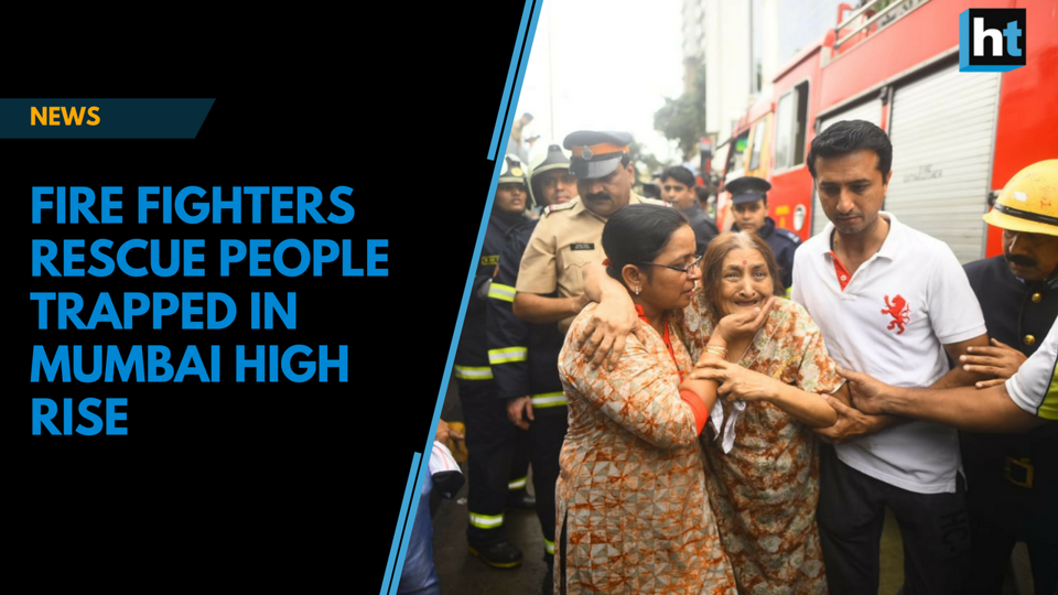Watch: Four killed in Mumbai high-rise fire, 14 rescued | Hindustan Times