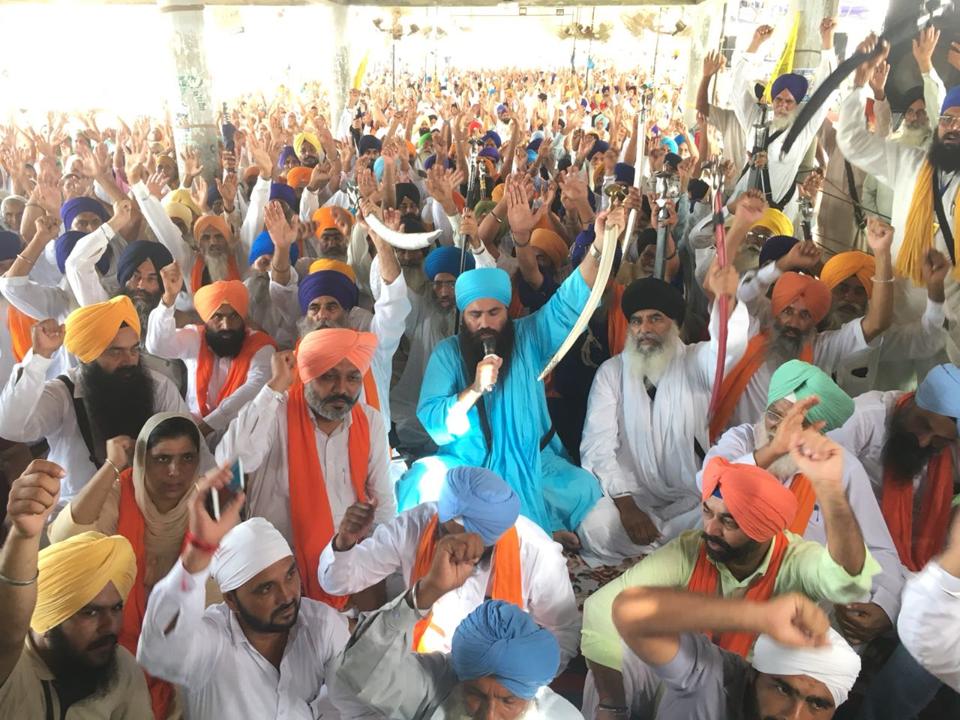 Harpal Singh Cheema visits Bargari protesters, claims Ranjit panel ...