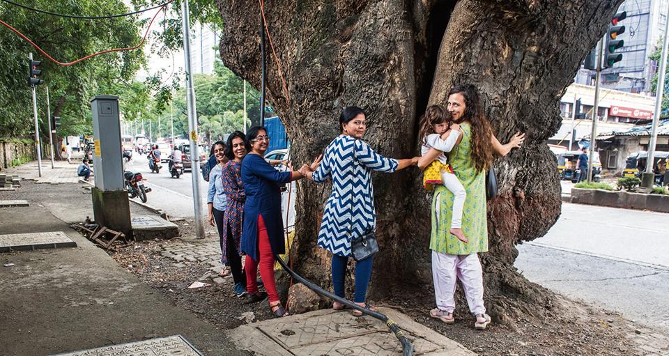 Residents in Mumbai hold ground, save 313 trees from civic body’s axe ...