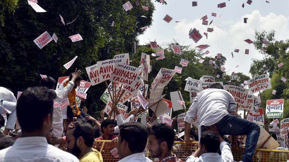 With the list of DUSU candidates out, DU students rejoice there’ll be ...