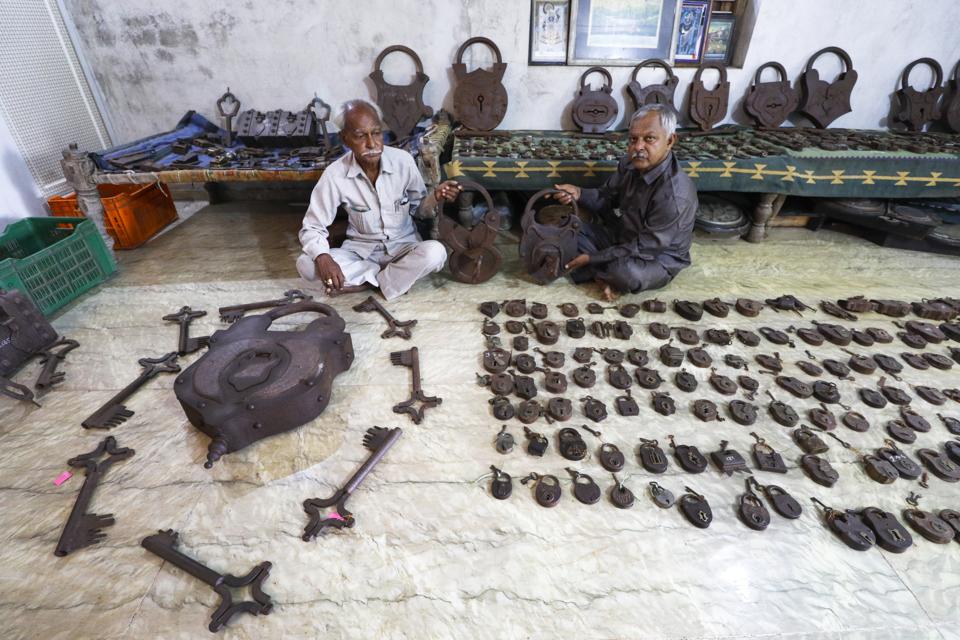 A fish, a gun, a map of undivided India: India’s old locks tell ...