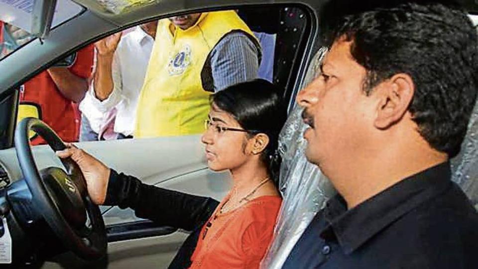 Differently Abled Kerala Woman Gets A Shot At Driving License Test