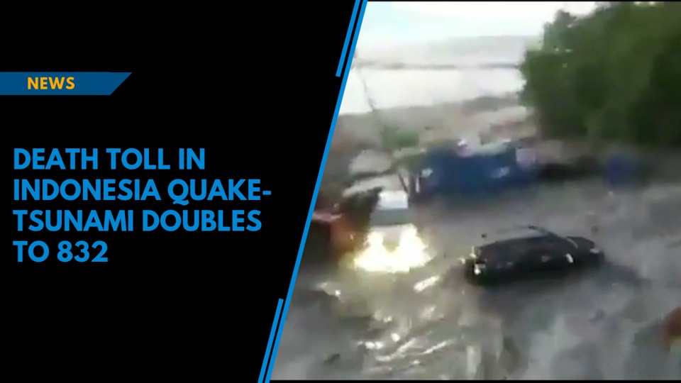 Death Toll In Indonesia Quake Tsunami Doubles To 832 Hindustan Times