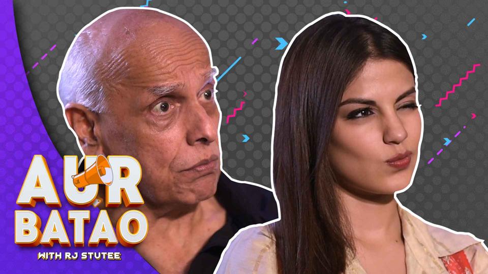 Mahesh Bhatt, Rhea Chakraborty on #MeToo, Bollywood & Jalebi ...