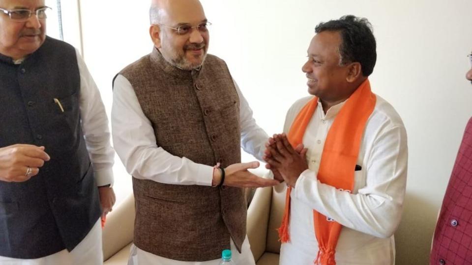 In blow to Congress, senior party leader in Chhattisgarh joins BJP ...