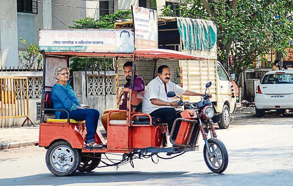 Pune corporator’s e-rickshaw initiative a failure in Aundh | Hindustan ...