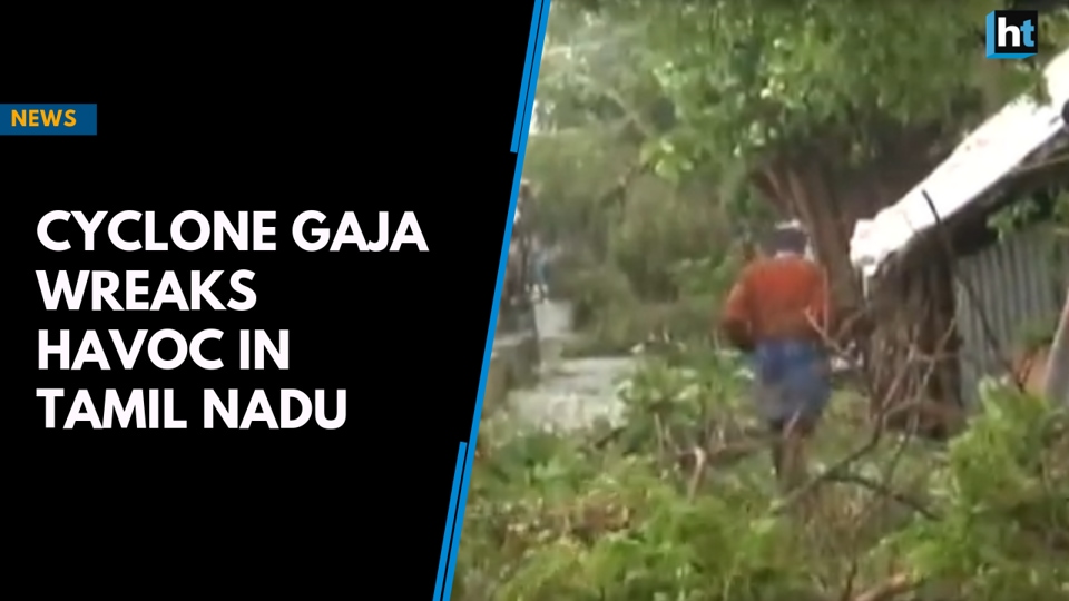 Cyclone Gaja wreaks havoc in Tamil Nadu | Hindustan Times