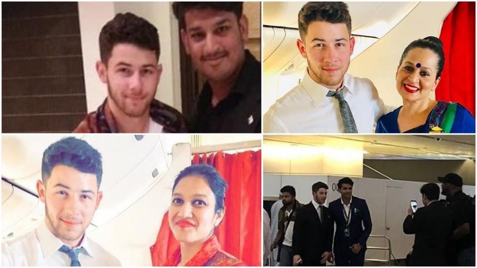 Nick Jonas has been on a selfie-clicking spree with fans since arriving ...