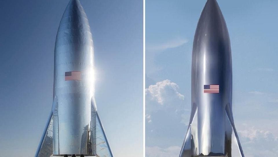 Mars Ahoy! Elon Musk shows off prototype of rocket bound to red planet ...