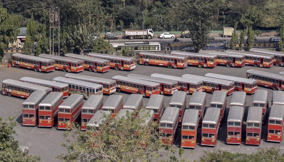 BEST bus strike enters 8th day, HC may step in on Tuesday | Mumbai news