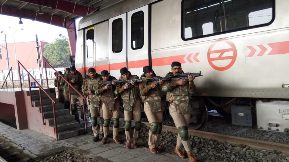 UP Police will secure Aqua Metro line, a first for Metro in NCR ...