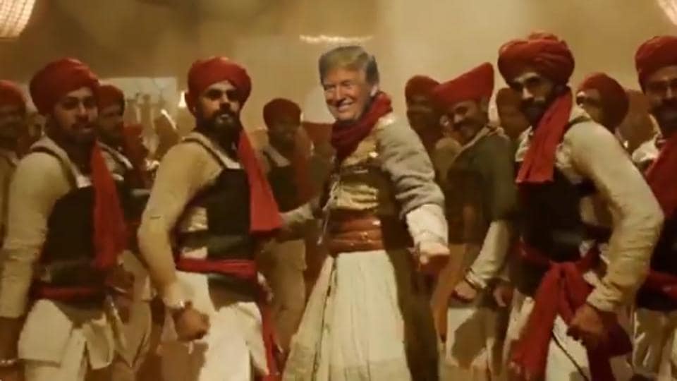 Donald Trump dances to Ranveer Singh’s Malhari in hilarious mashup gone ...