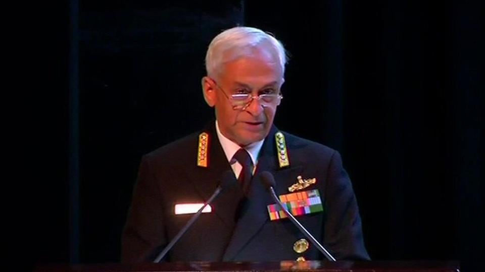 Navy chief Admiral Sunil Lanba cautions against terrorist attacks from ...