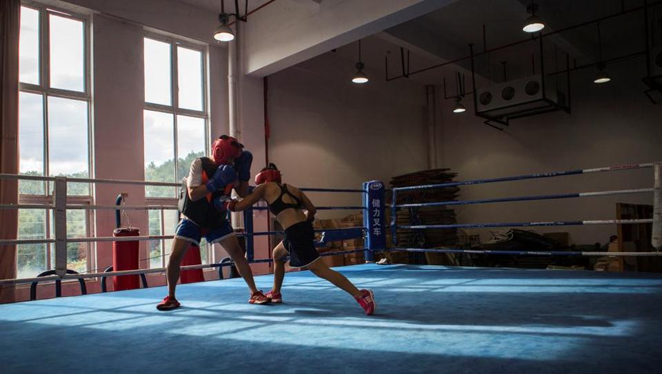 Photos: Chinese boxer trounces stereotypes, depression to become ‘Queen ...