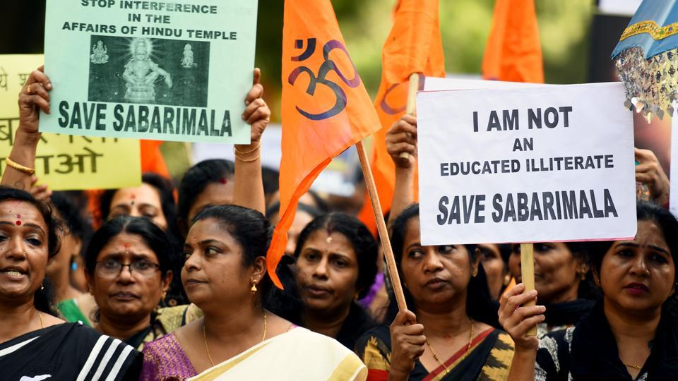 Sabarimala temple body hits streets again, protests outside Secretariat ...