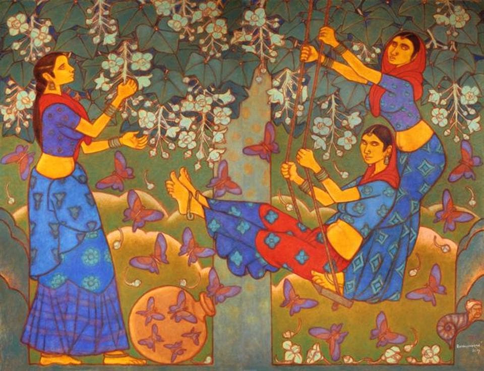 Flowers, snails and everything nice: 50 years of A Ramachandran’s art ...