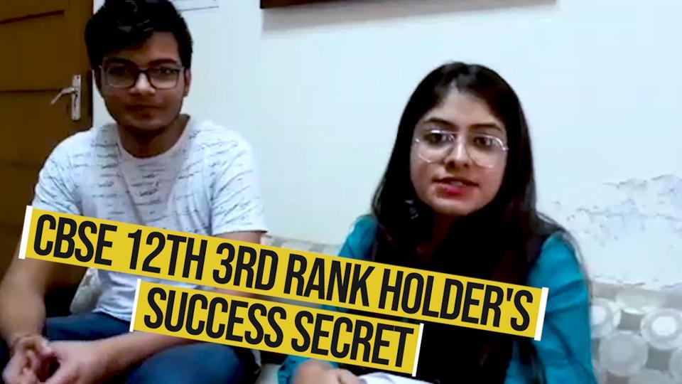 ‘Study smart, not long’: CBSE 12th 3rd rank holder Dishank Jindal ...