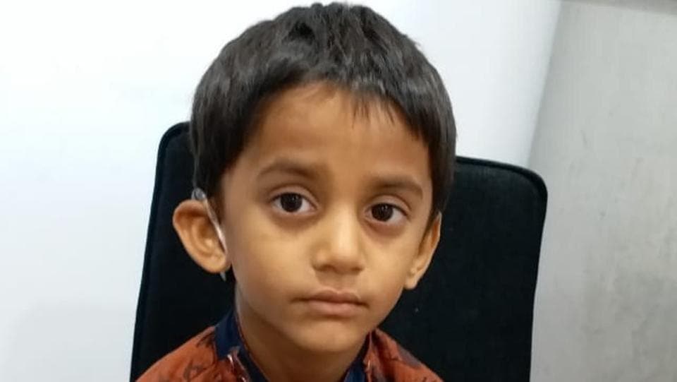 Born deaf, abandoned a day after, 5-year-old from Gujarat receives the ...