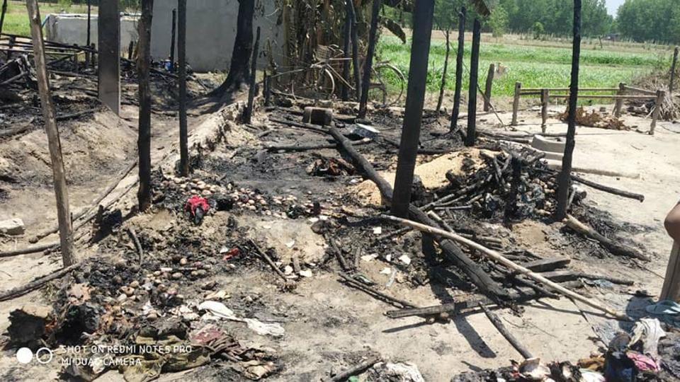 Two minor sisters charred to death in shanty blaze in Punjab ...