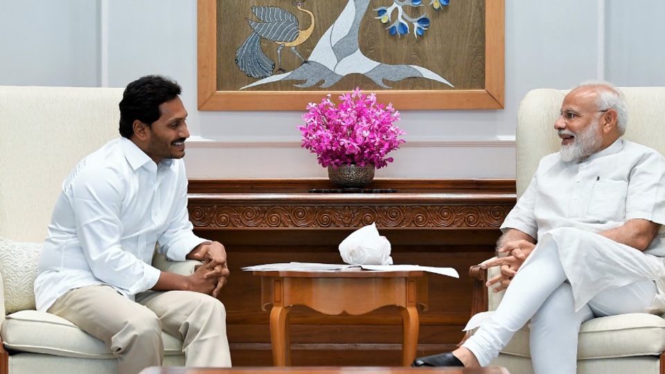 YS Jaganmohan Reddy meets PM Modi after YSRCP’s landslide win in AP | Hindustan Times
