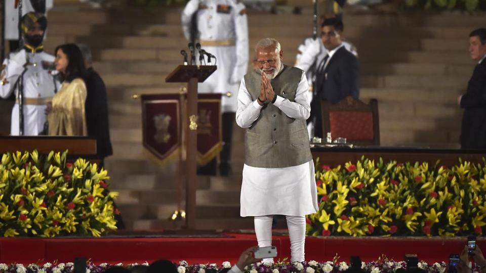Celebs, foreign dignitaries grace PM Modi’s swearing-in ceremony ...