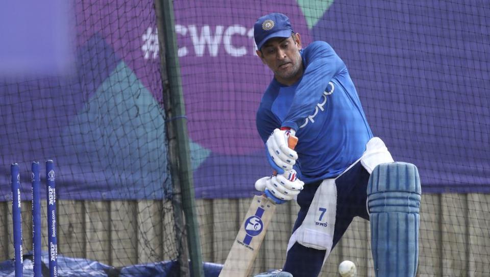 ICC World Cup 2019: MS Dhoni goes big in the nets ahead of South Africa ...
