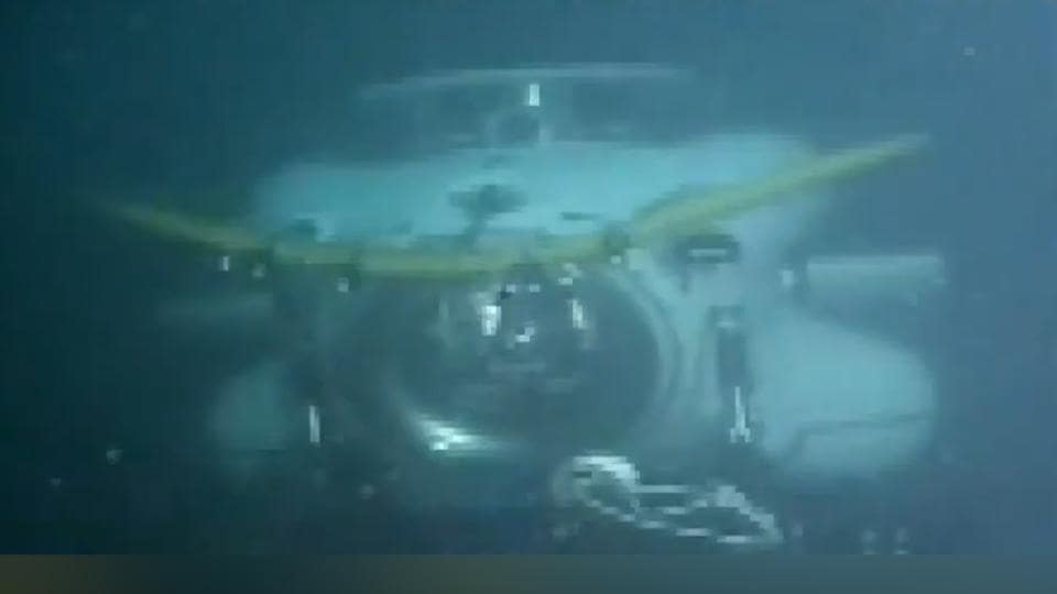 Navy successfully tests submarine rescue capability with new deep-sea ...