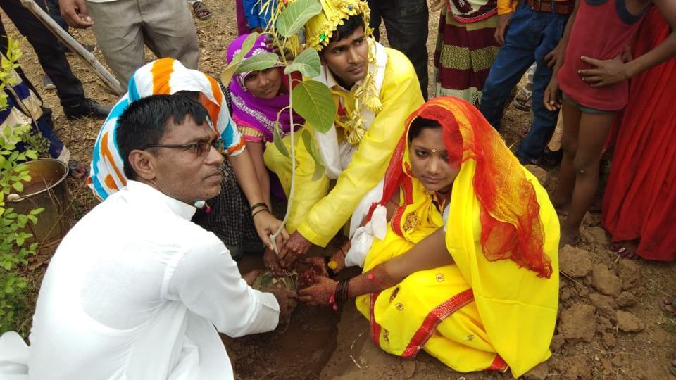 Shorn of ‘band-baaja’, Banda wedding delivers green message | Hindustan ...