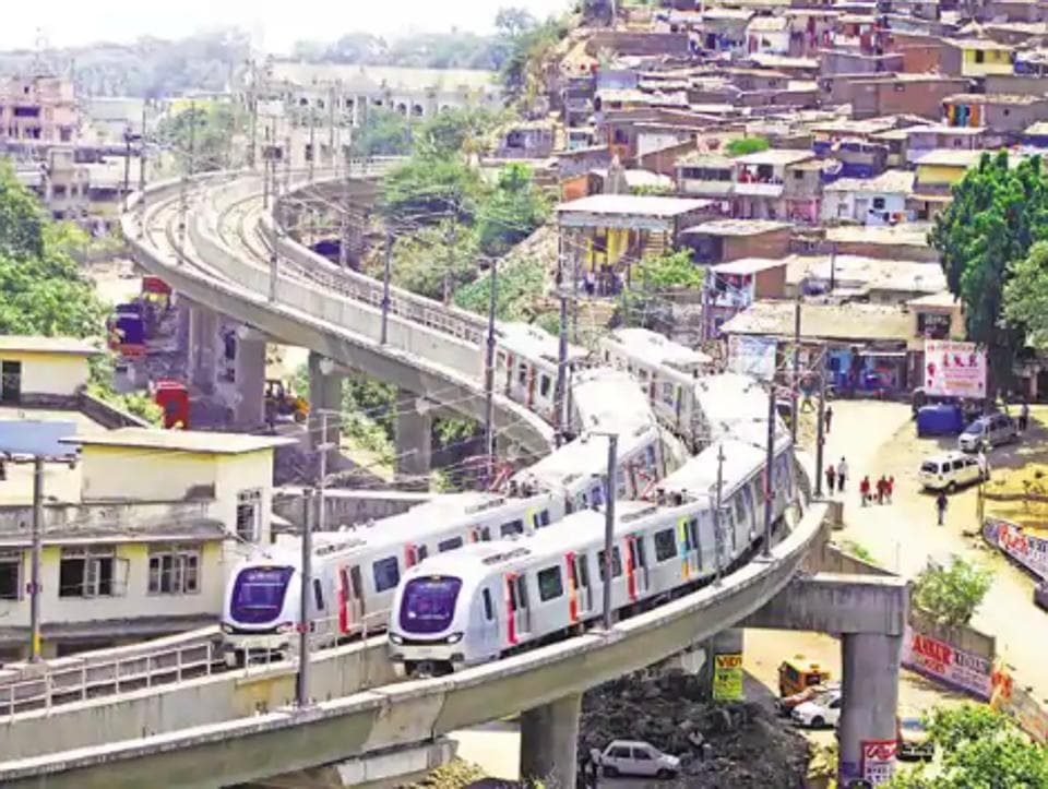 Metro-6 in Mumbai to be at a height of 38m above ground | Mumbai news