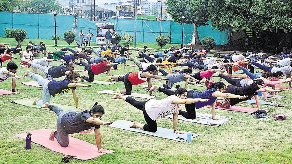 International Day of Yoga: Pune residents strike a pose for better body ...